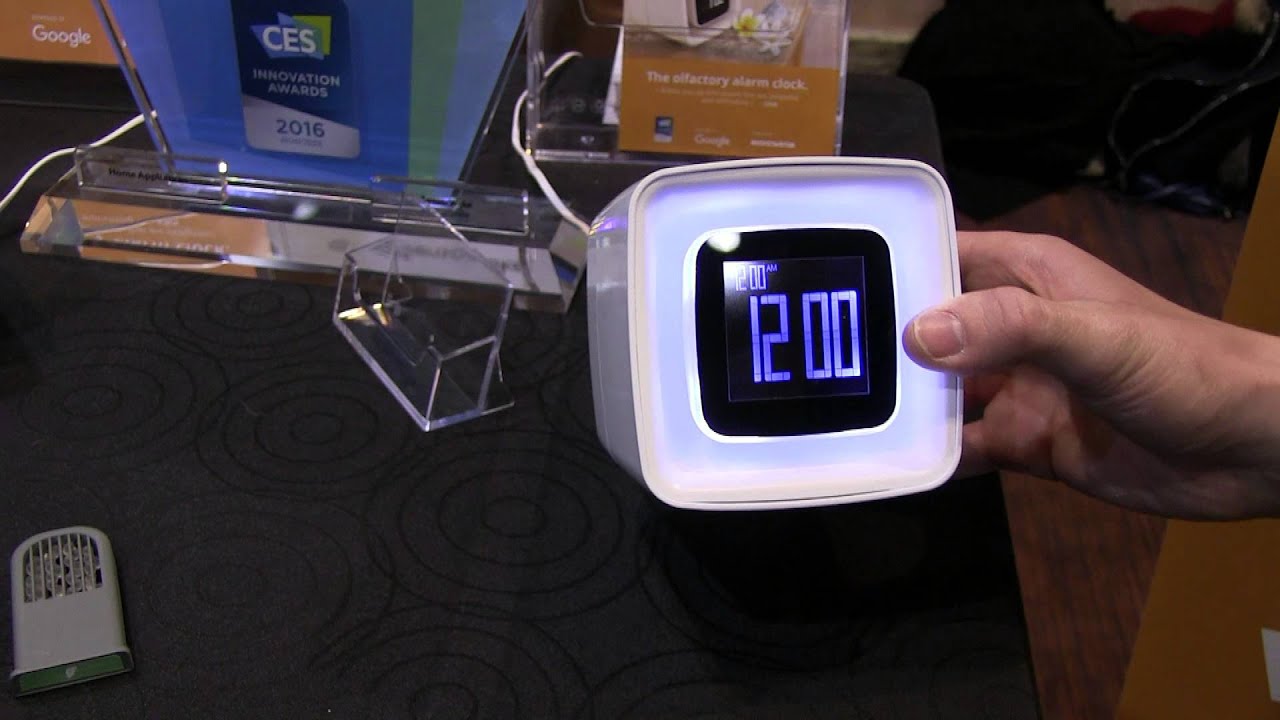 CES 2016: Geruchswecker Sensorwake - YouTube