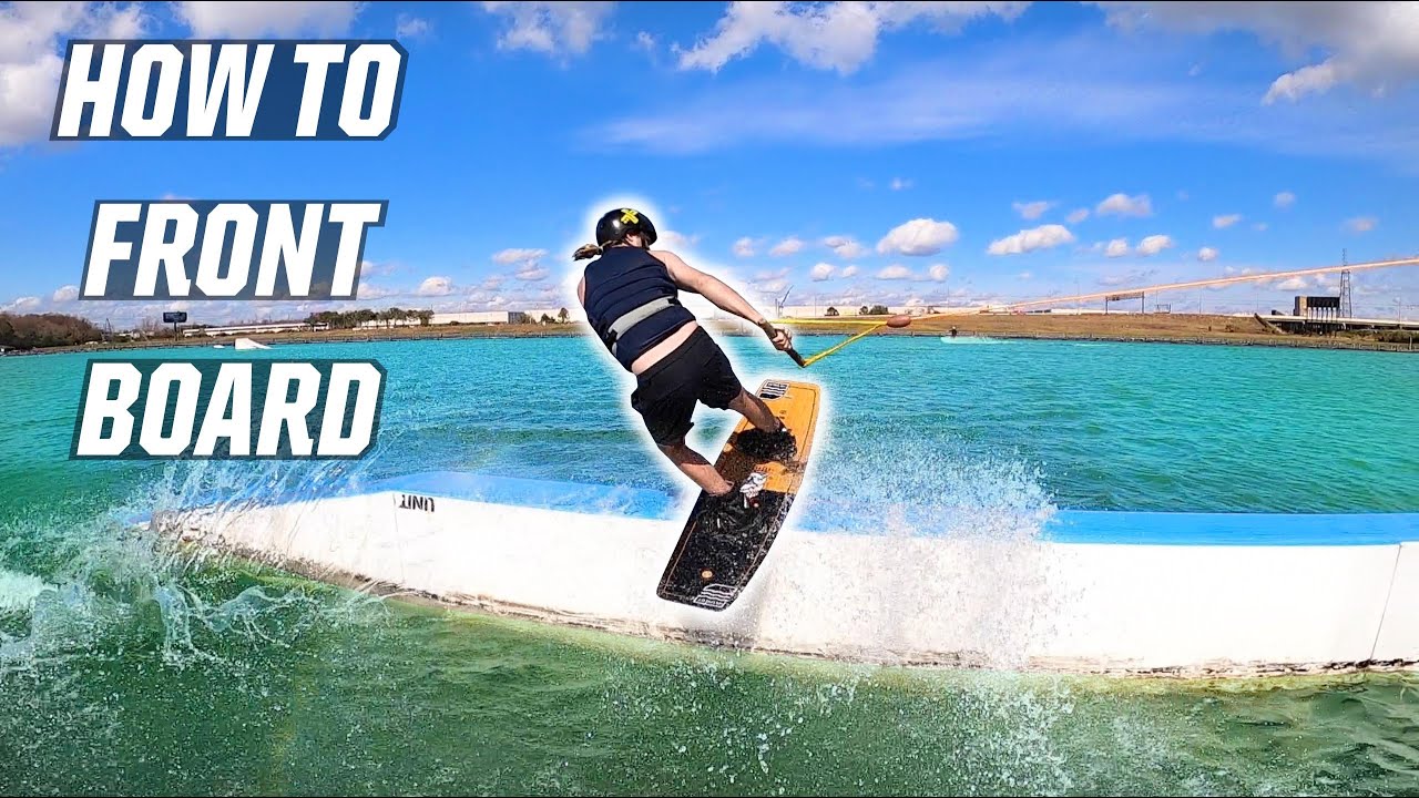 FRONT BOARD - HOW TO - WAKEBOARD - FRONTSIDE BOARDSLIDE - WAKEBOARDING ...