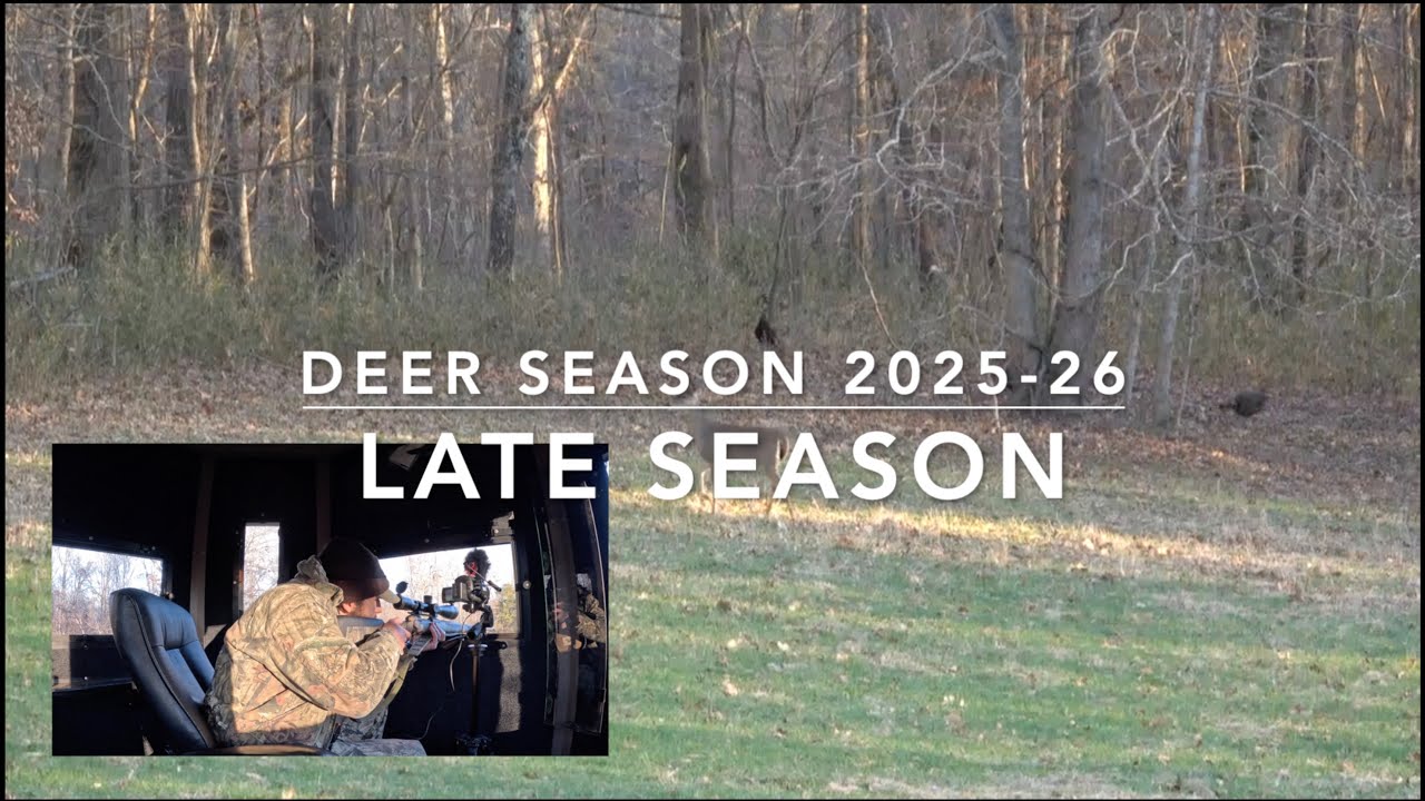 Kudzu Bluff Deer Hunting - Late Season COLD FRONT! - YouTube