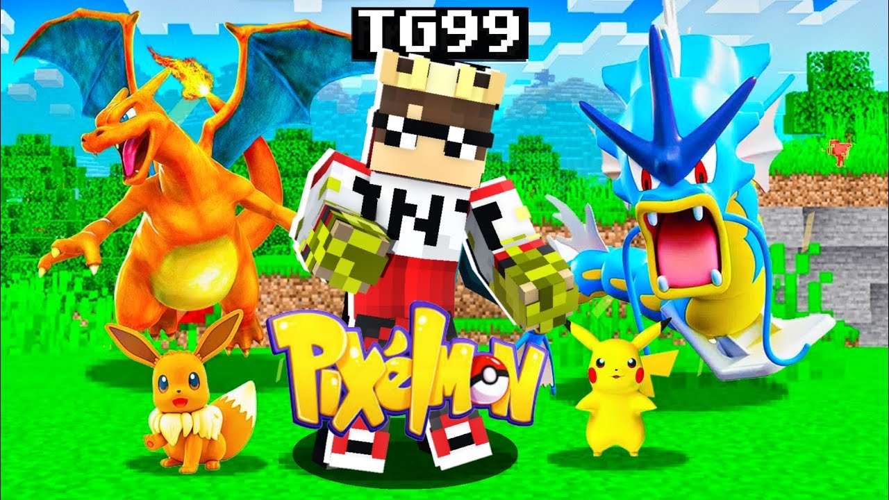 Epic Pixelmon Mod For Minecraft Pe 1.21 😗 - YouTube