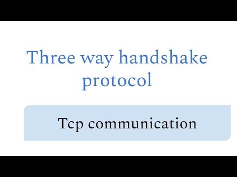 Discuss the three way handshaking in TCP for connection establishment ...