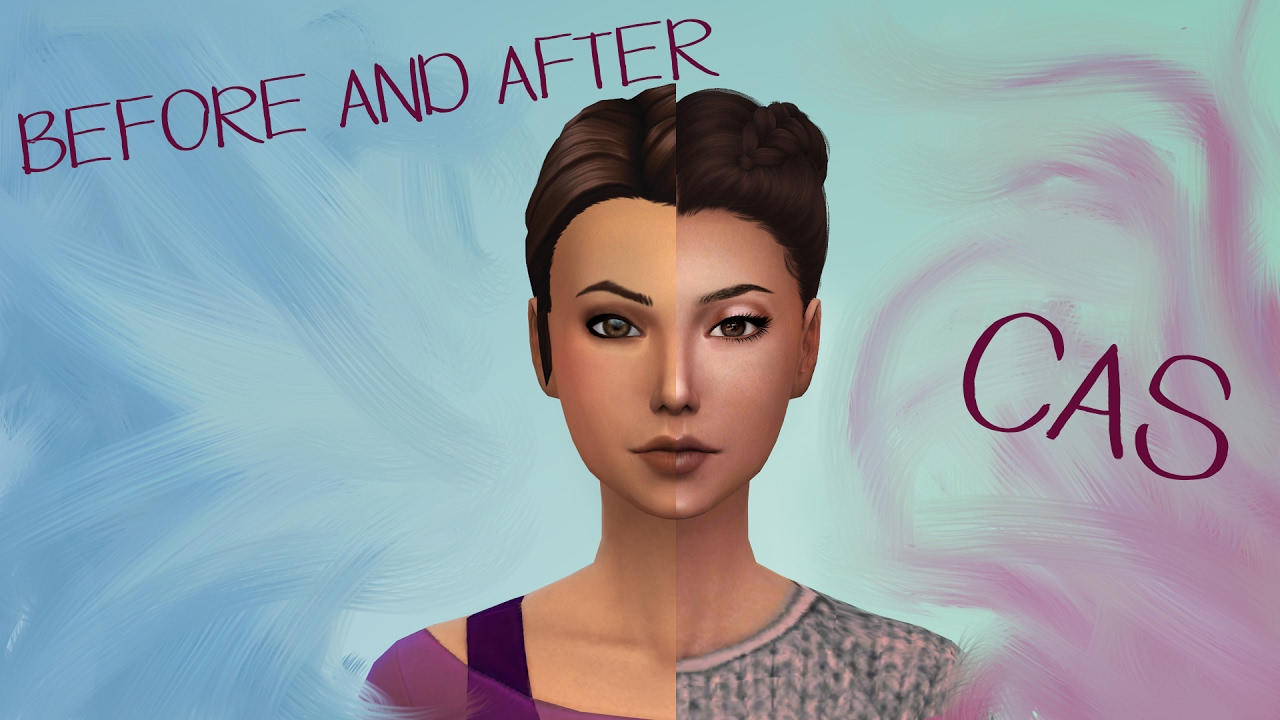 Sims 4 Custom Content Before and After CAS - YouTube