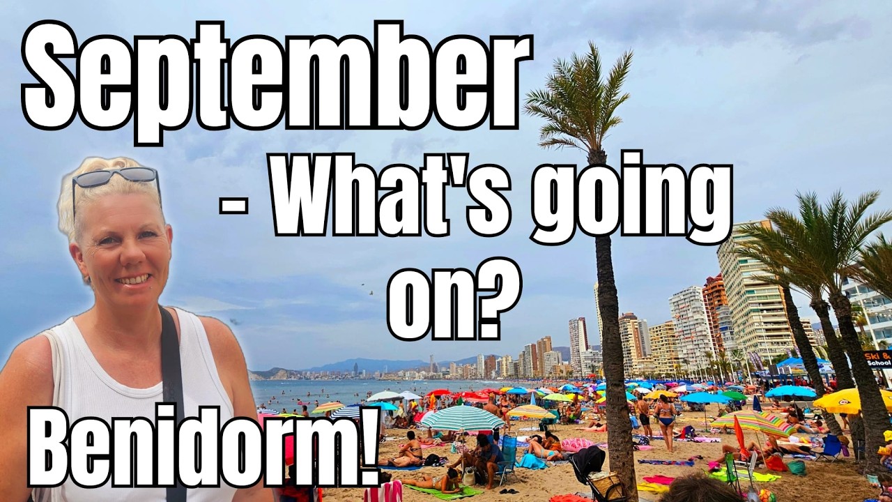 Benidorm = September what's going on ? - YouTube