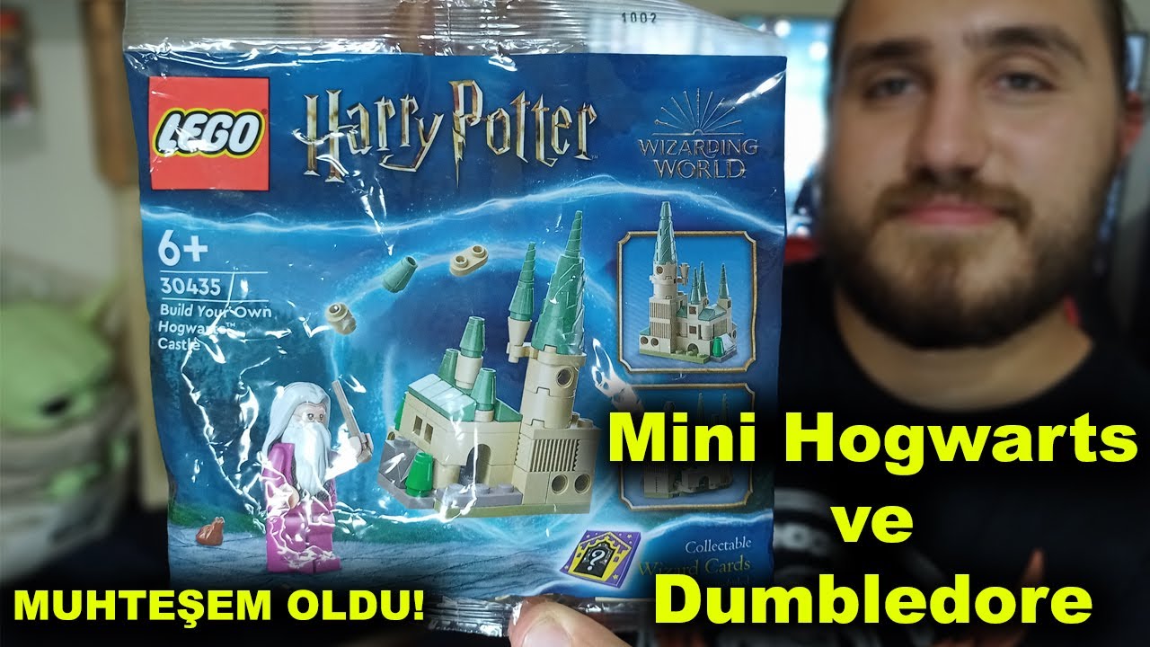 LEGO Harry Potter - Mini Lego Hogwarts ve Dumbledore Mini Figür! - YouTube