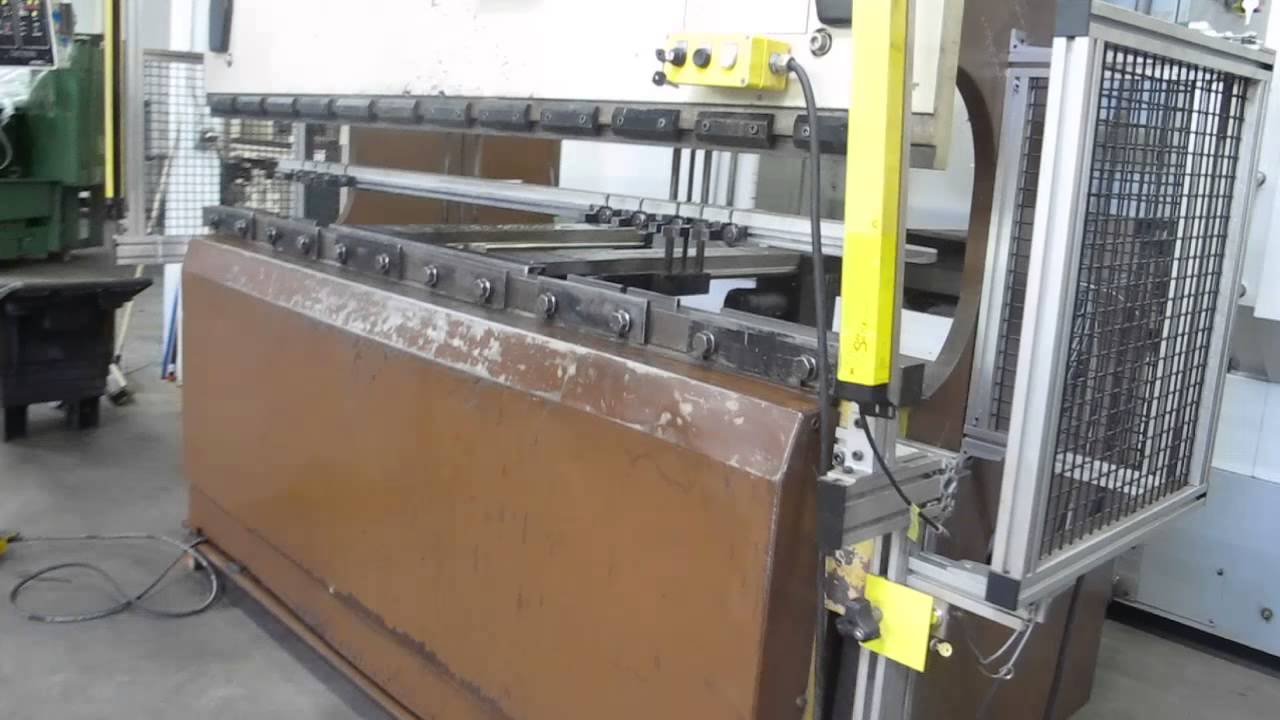 Promecam RG-80 CNC Hydraulic Press Brake with Automec 1000 Backgauge ...