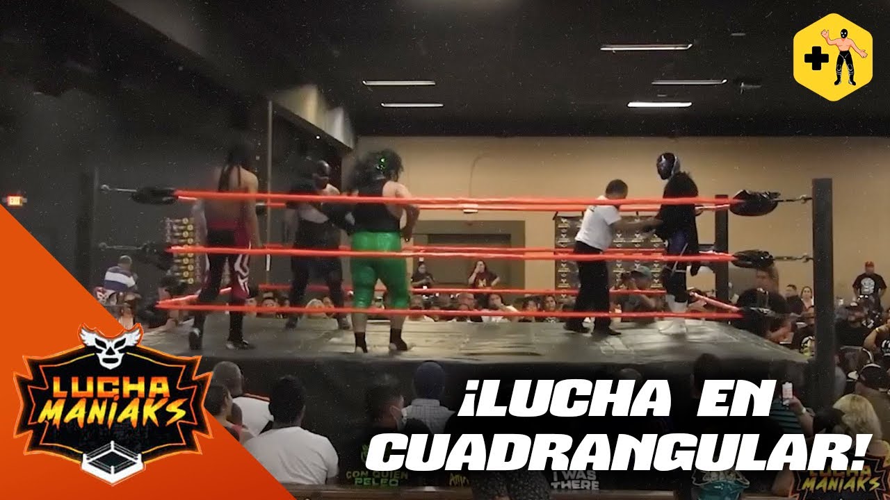 Cuervo vs Arvak vs Mini Espectro vs Epydemius Jr. | Lucha Maniaks - YouTube