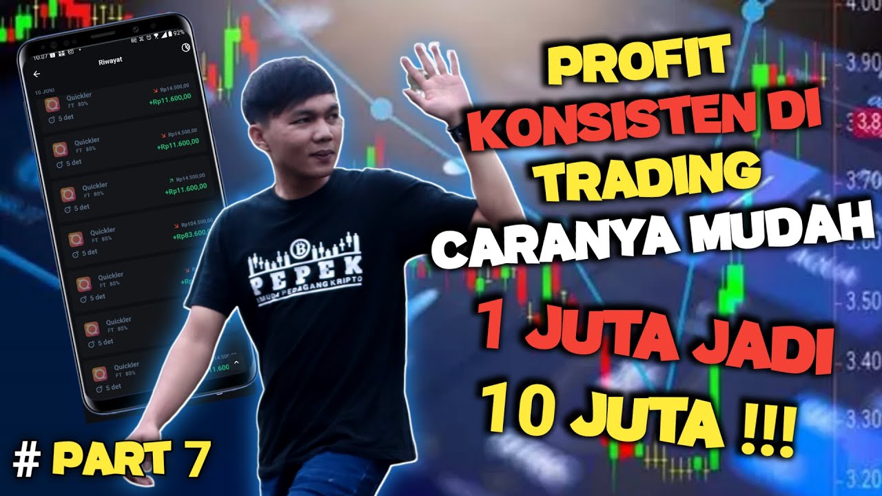 CARA PROFIT KONSISTEN DI TRADING SANGAT MUDAH - YouTube