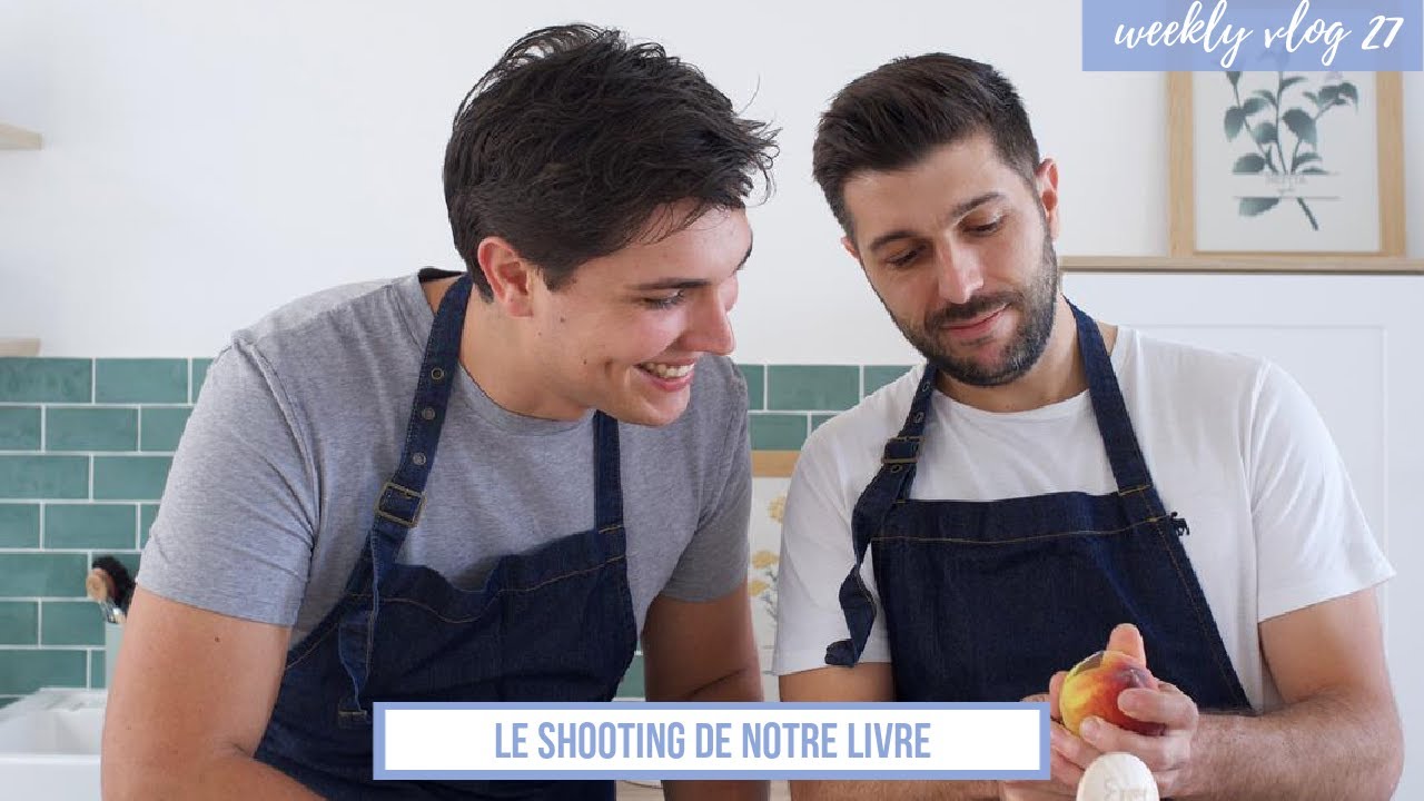 WEEKLY VLOG NICOOK 27 | le shooting de notre livre ! - YouTube
