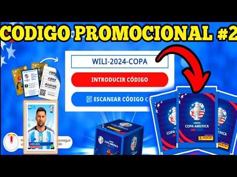 CODIGO PROMOCIONAL #2 en ALBUM PANINI VIRTUAL 2024 - YouTube