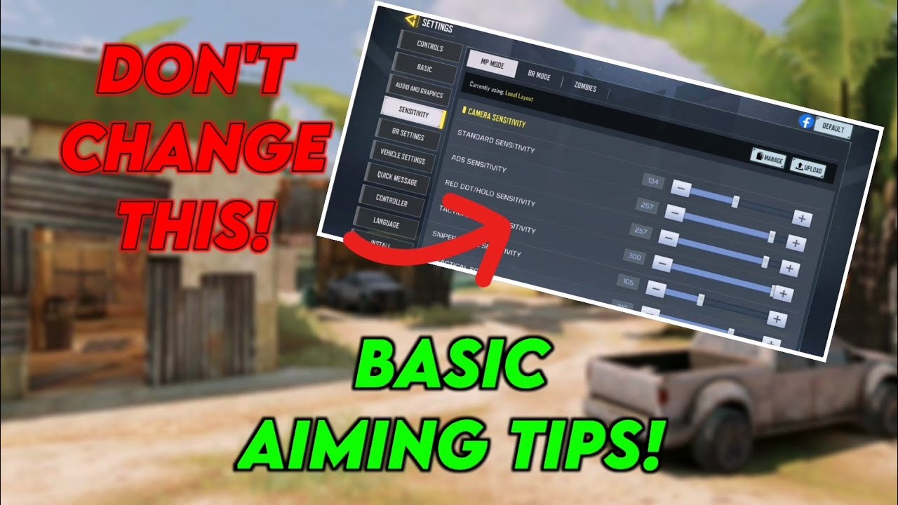 Beginners Need To Know THESE BASIC AIMING TIPS in COD Mobile - YouTube