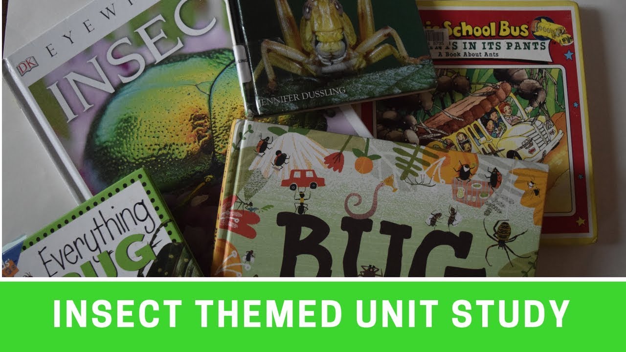 Resources for an Insect Themed Unit Study - YouTube