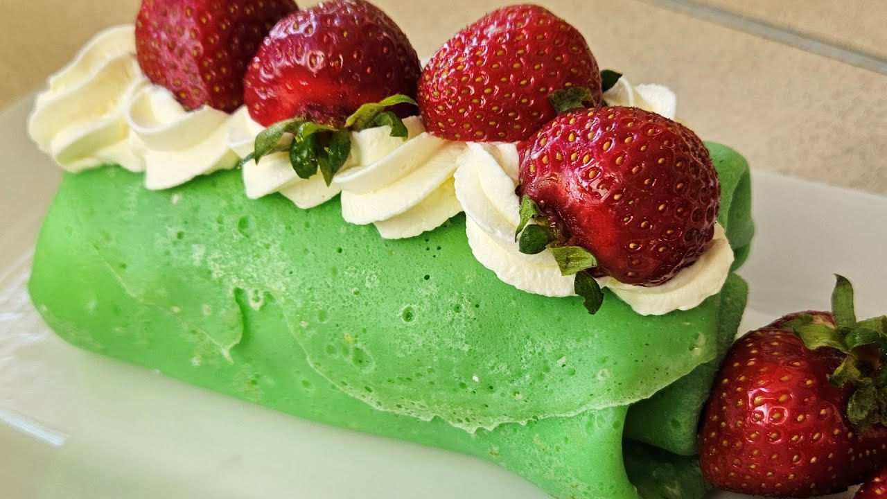 Przepis na roladę naleśnikową - YouTube