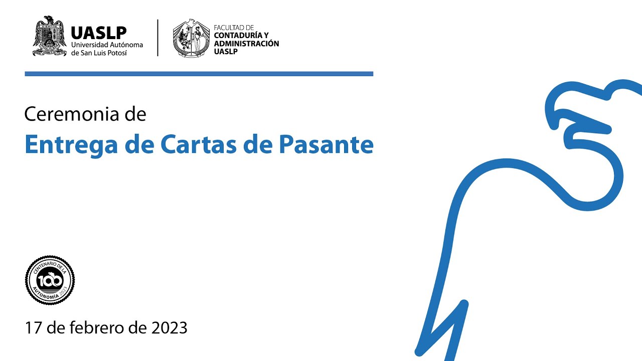 Ceremonia de entrega de cartas de pasante. Facultad de Contaduría y ...