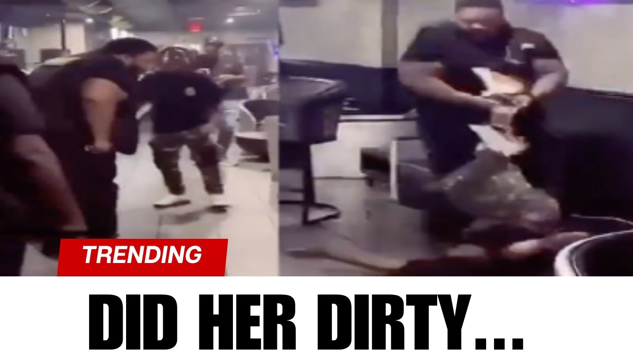 Moped The Floor With Her: Female Security Guard Finds Out The Hard Way ...