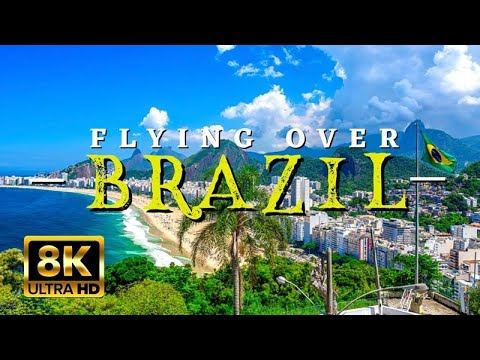 FLYING OVER BRAZIL(4K UHD) - Relaxing Music Along With Beautiful Nature ...