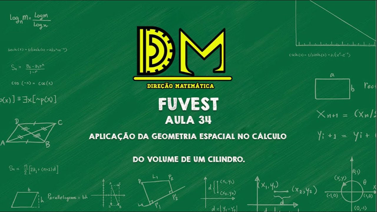 FUVEST AULA 34 - Aplicação do conceito de geometria espacial no cálculo ...