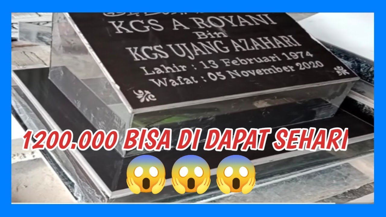 CARA MUDAH MEMBUAT KEPALA BATU NISAN YANG PALING LARIS DI PASARAN🫰 ...