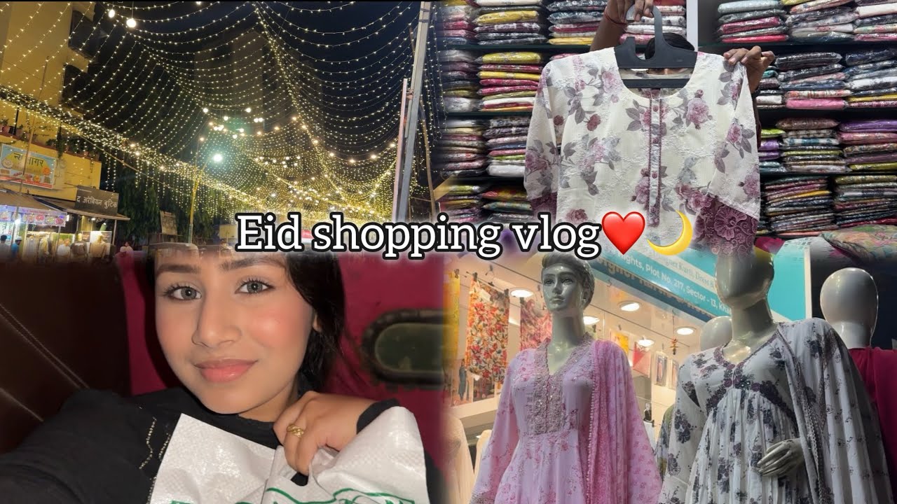 Eid shopping vlog| where to shop for eid in Mumbai| Affordable eid ...