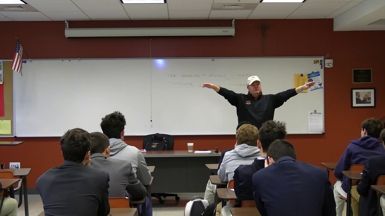 Drew Forrester - Calvert Hall Fellowship of Christian Athletes (11/7/19 ...