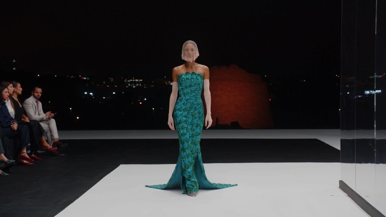 Waad Aloqaili Spring/Summer 2025 Couture Collection - YouTube