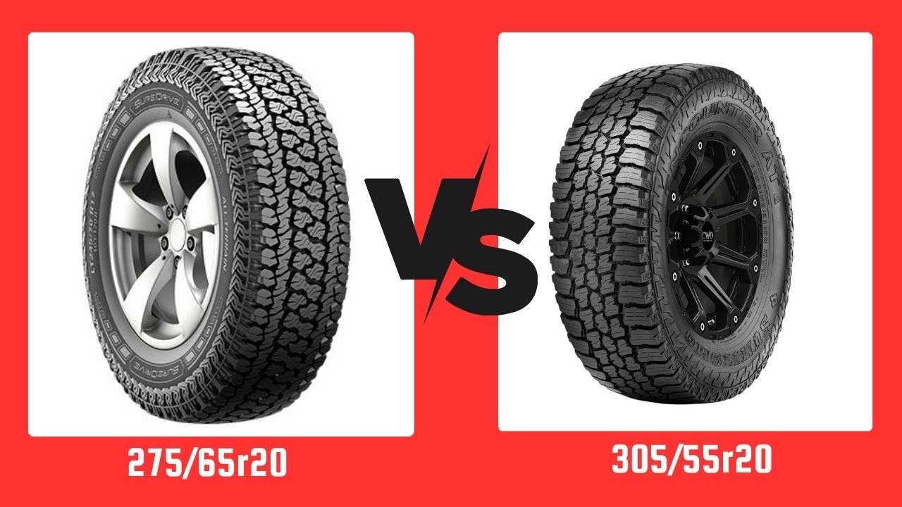 Tire Size 275/65r20 vs 305/55r20 - YouTube