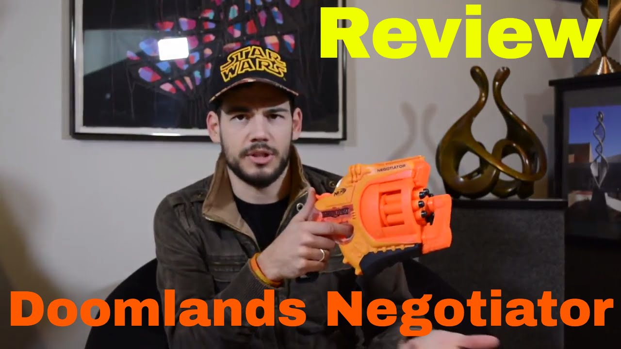 [Review] Nerf Doomlands Negotiator (Unboxing and Range Test) - YouTube
