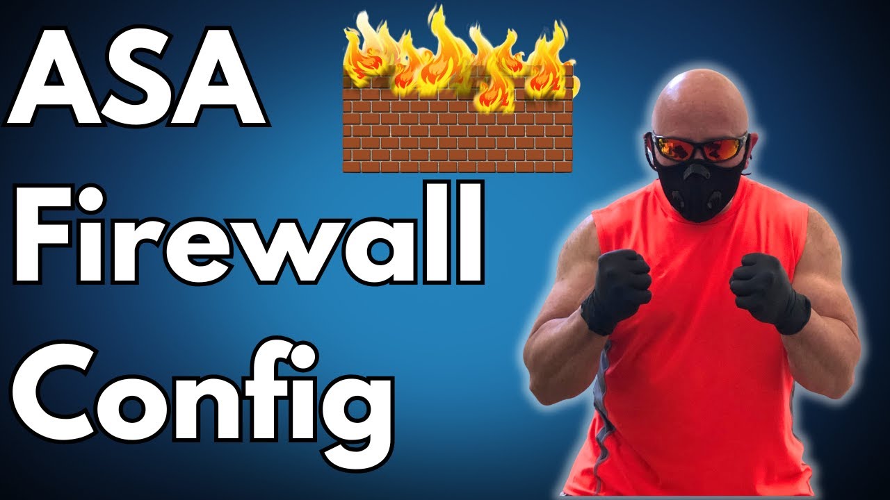 Straight to the Point - ASA Firewall Configuration - YouTube