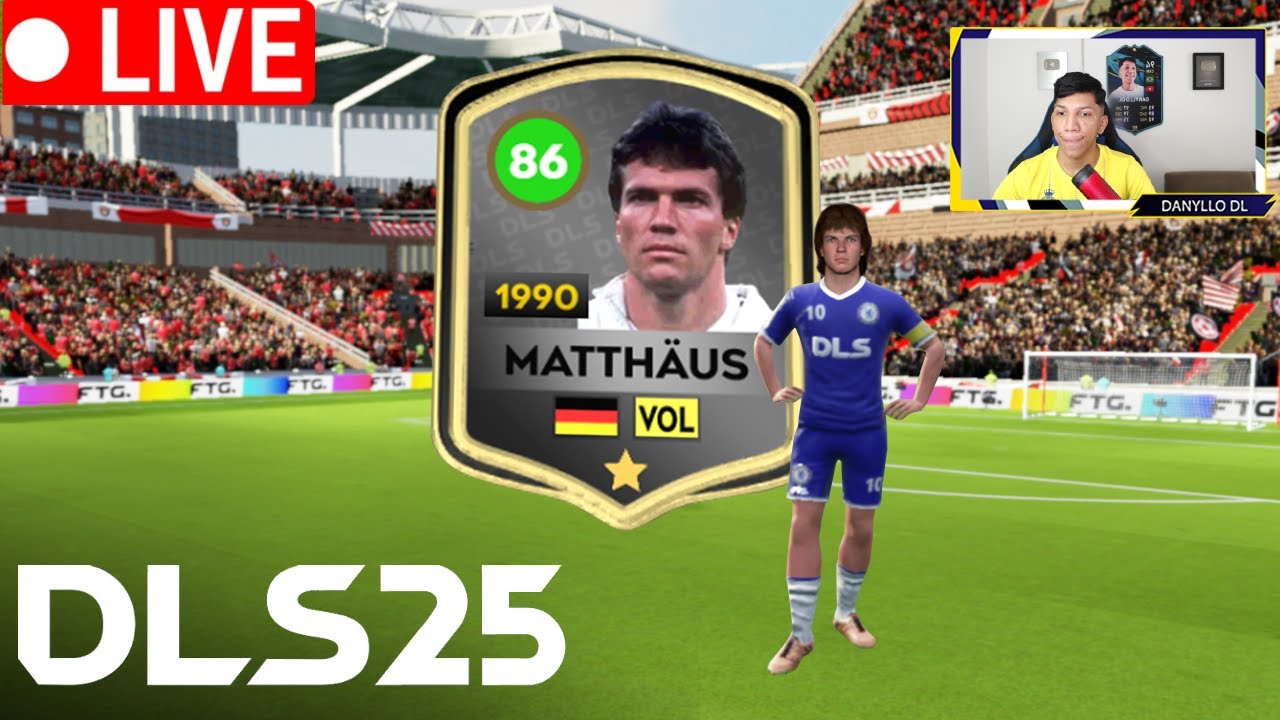 NOVO LEGENDS🔥DLS 25 AO VIVO🔴DREAM LEAGUE SOCCER 2025🔥 DLS 25 - LIVE #59 ...