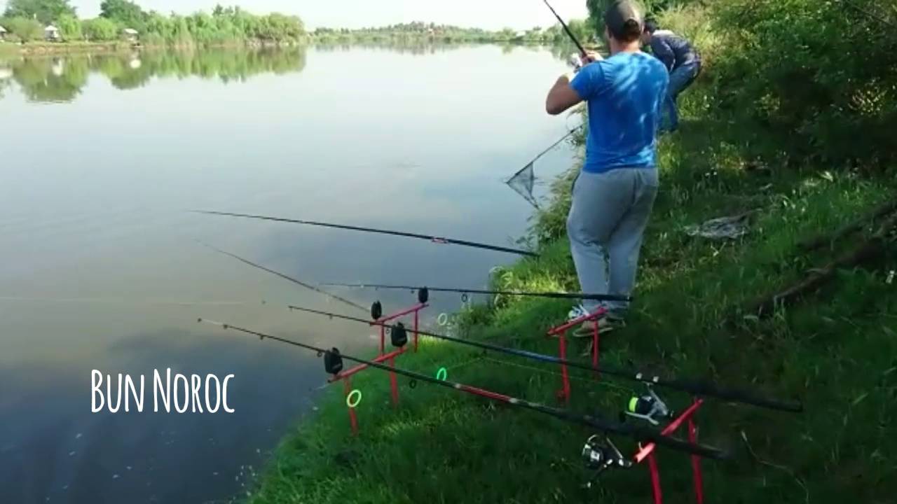 Pescuit pe balta Bun Noroc Salciile PH 06.06.2016 - YouTube