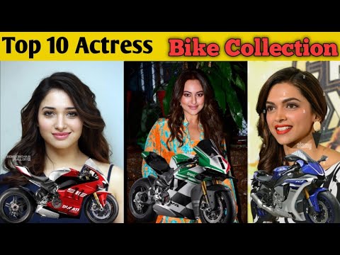 🎬 Top 10 Actress Bike Collection | Bollywood Queens On Wheels 🏍️🔥 - YouTube
