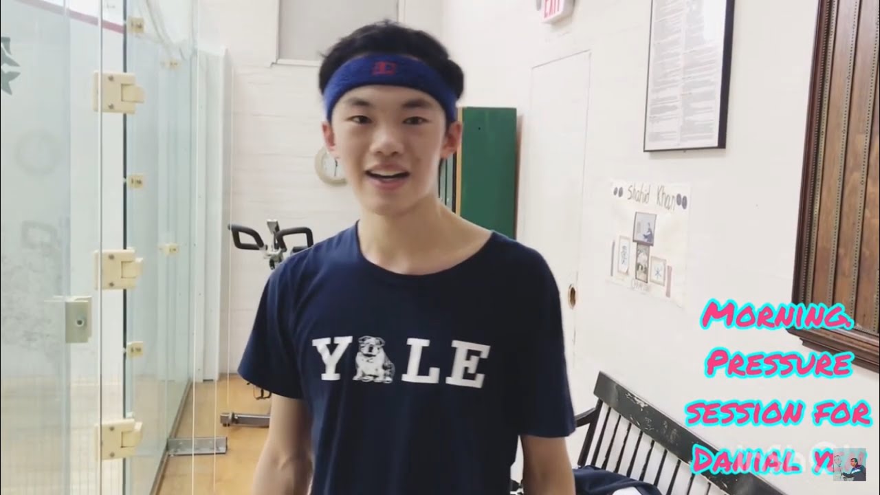 SQUASH👉🏽Daniel Yen Yale VS SZK - YouTube