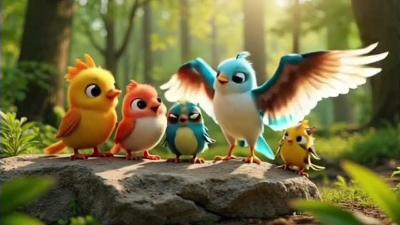 "Little Birds Love Nature: A Heartwarming Kids’ Moral Story" - YouTube