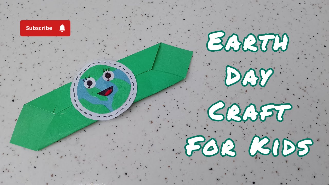 Earth Day Craft For Kids | Earth day Hand Band | World Environment Day ...
