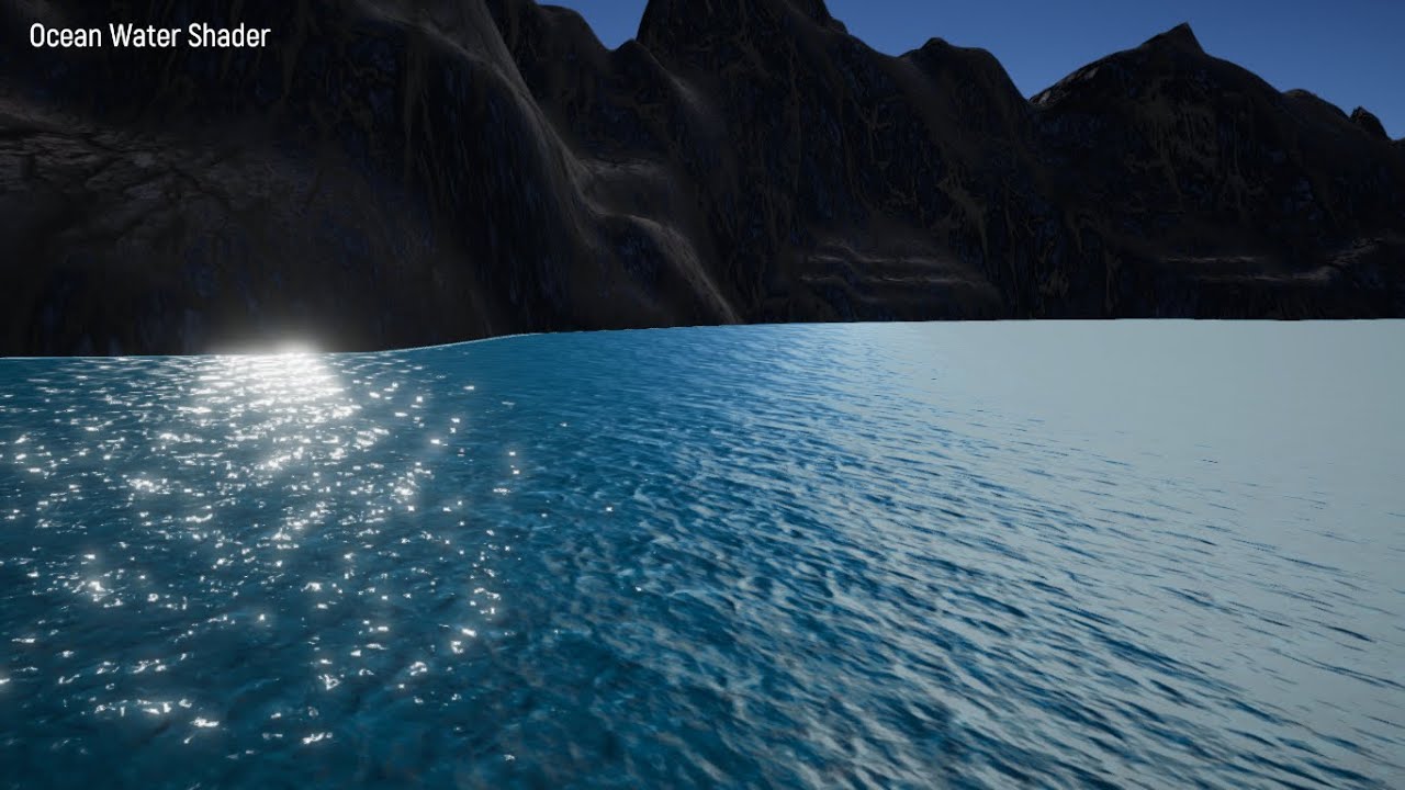Ultra realistic ocean water - YouTube