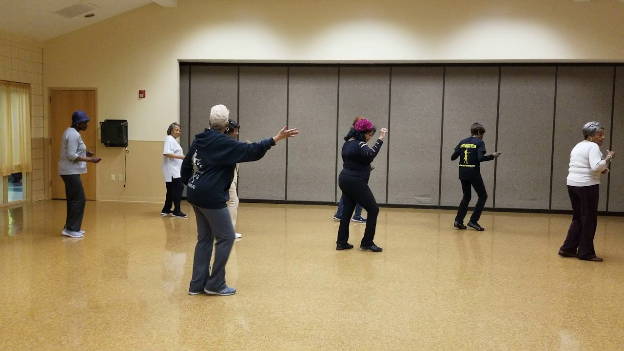 Line Dance "Some Enchanted Evening" - YouTube