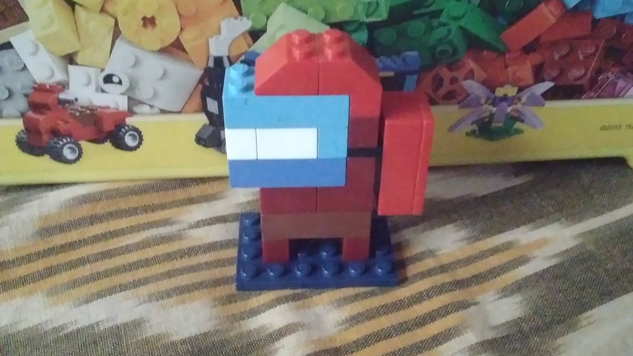 How to build an Among Us Figure by using Lego Classic 10696 & 11001. # ...