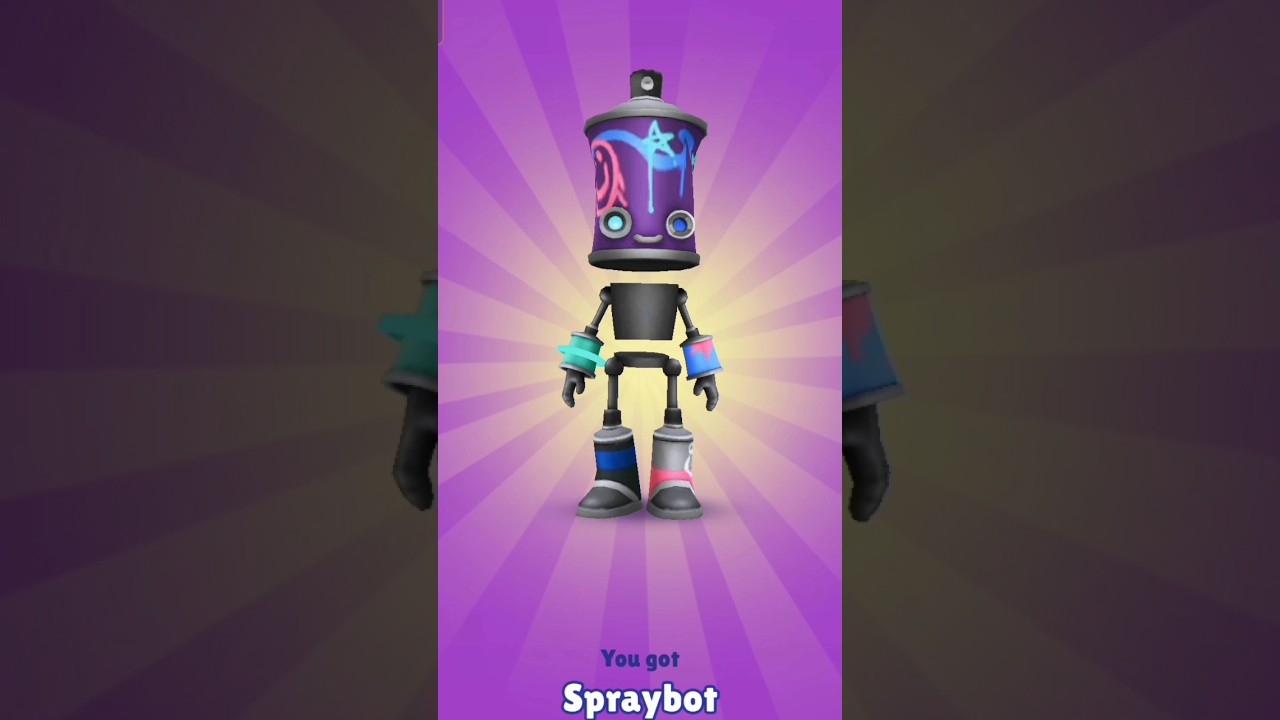Subway Surfers Pe New Character free pe character Name Spraybot #viral ...