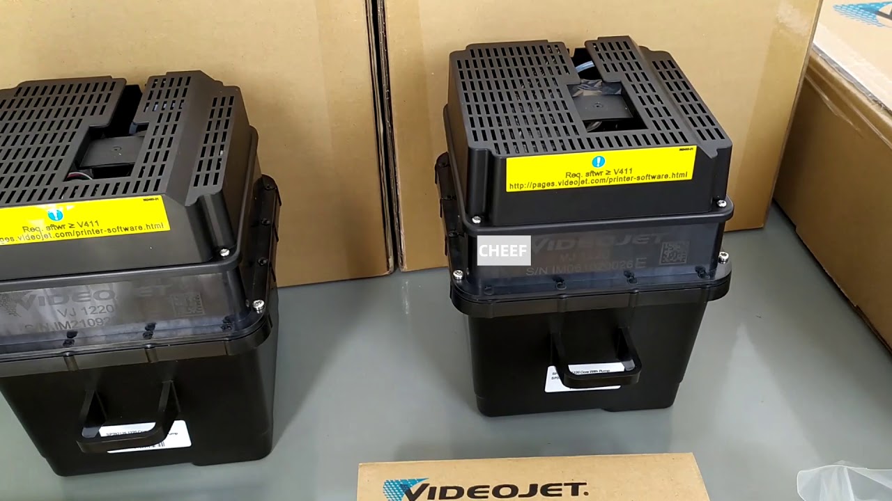 Let's have a look at Videojet original parts shipping display! - YouTube