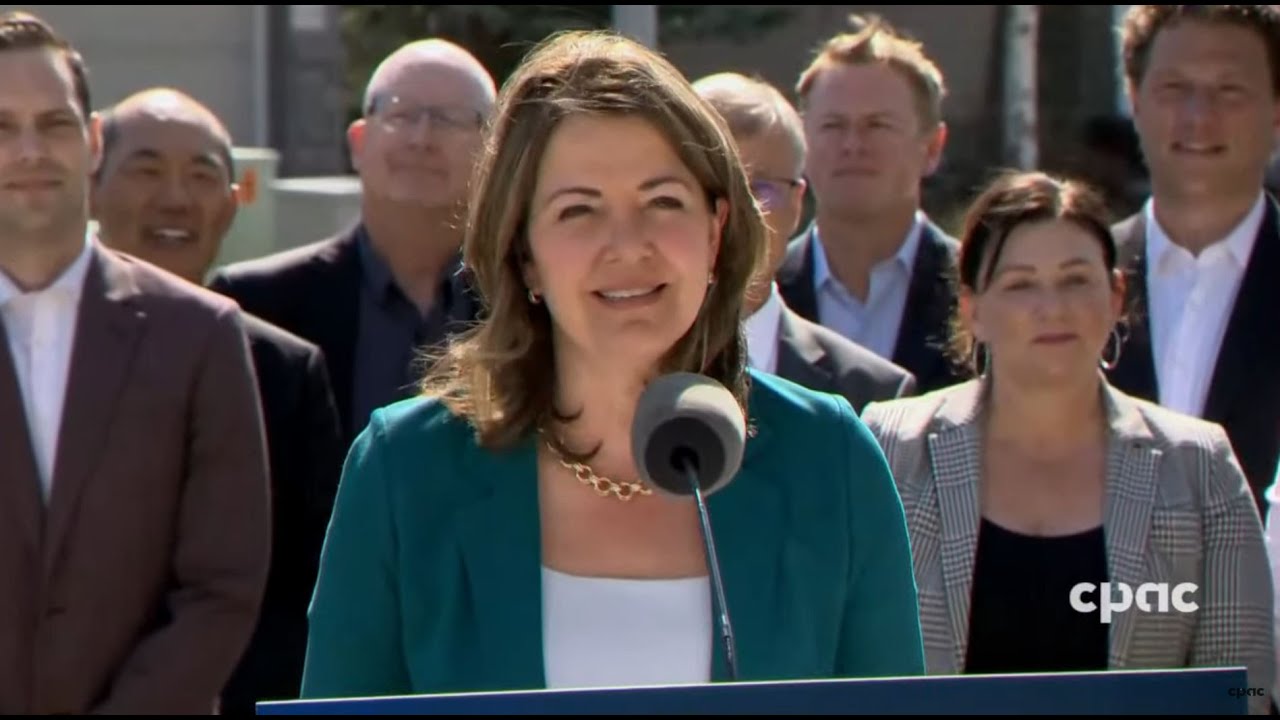 Alberta UCP Leader Danielle Smith begins election campaign with tax ...