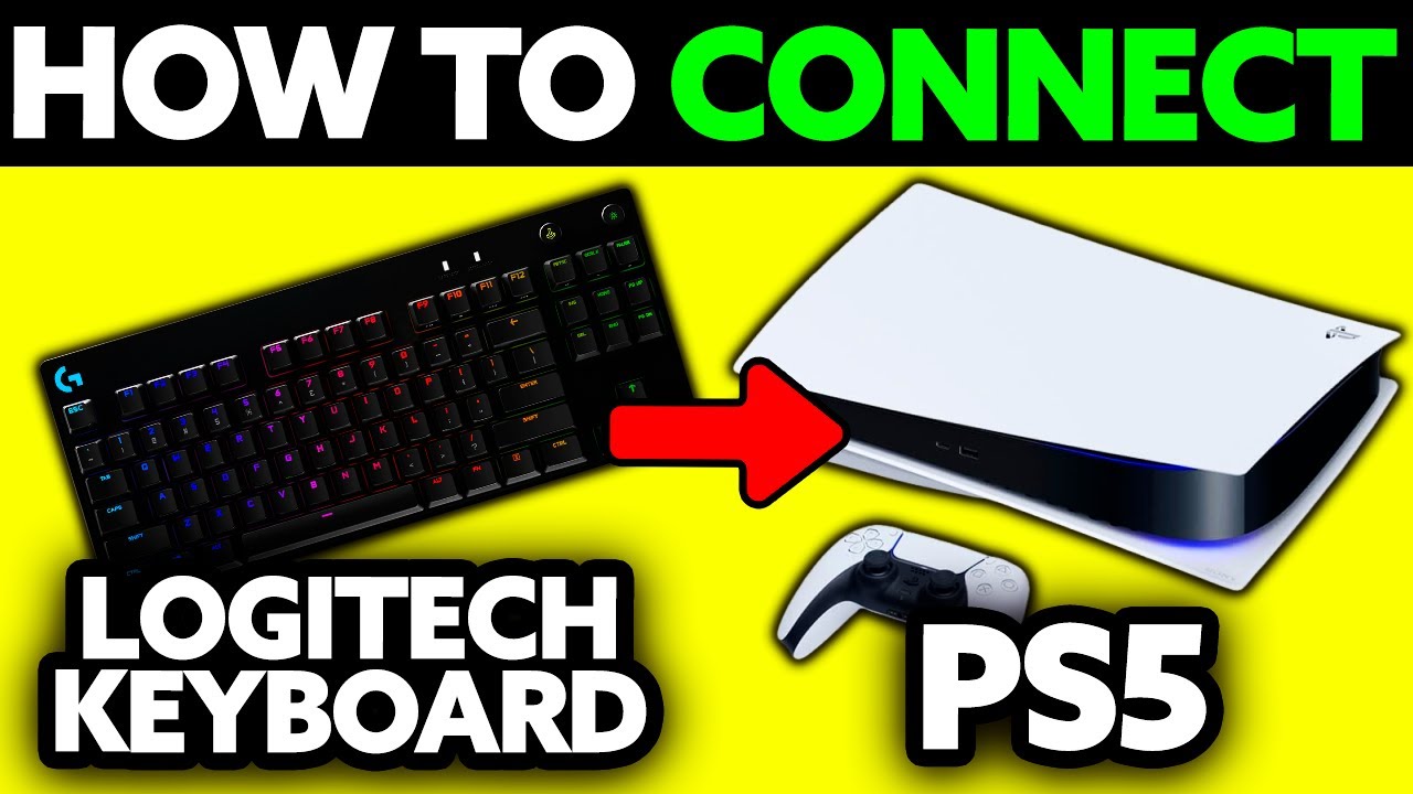 How To Connect Logitech Keyboard to PS5 (2025) - Step by Step - YouTube