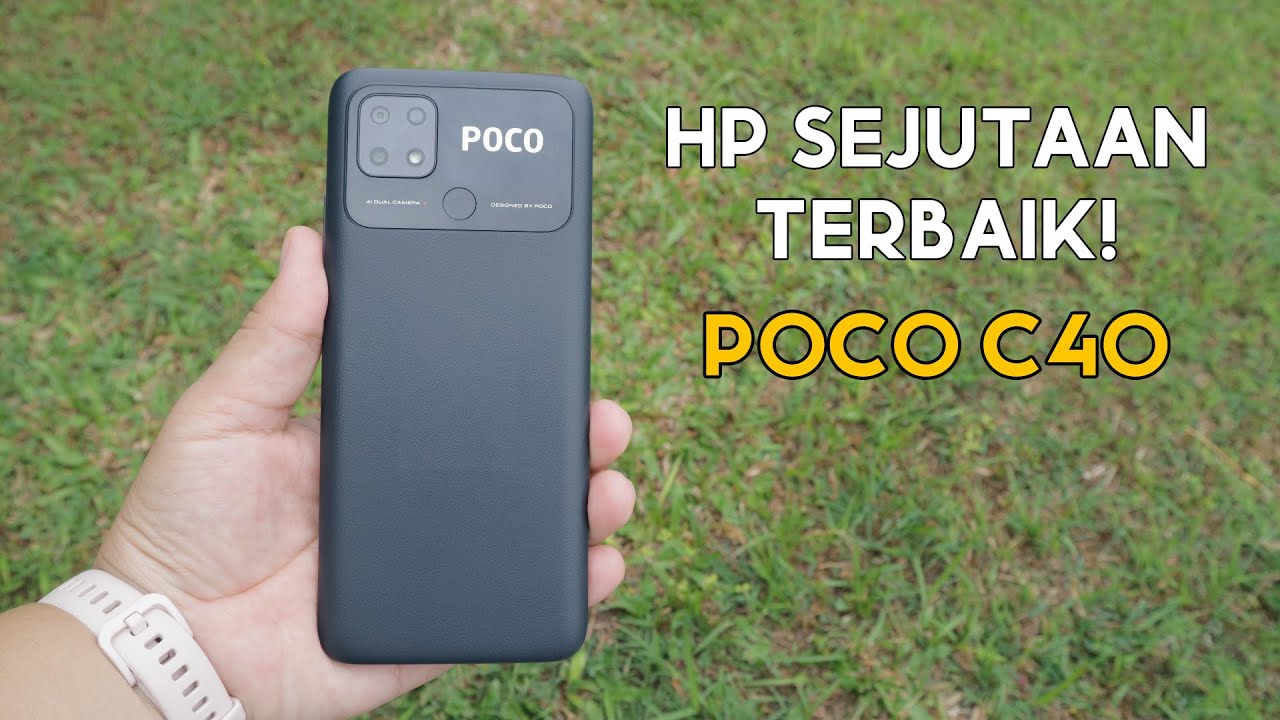 Pengalaman Pakai Poco C40 HP Sejutaan Terbaik Saat Ini! - YouTube