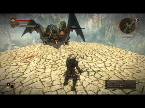 The Witcher 2 - Dragon boss battle