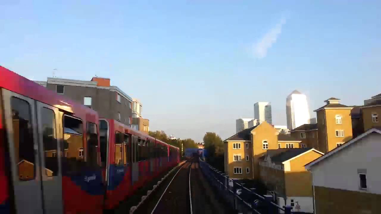 DLR Westferry to Limehouse - YouTube