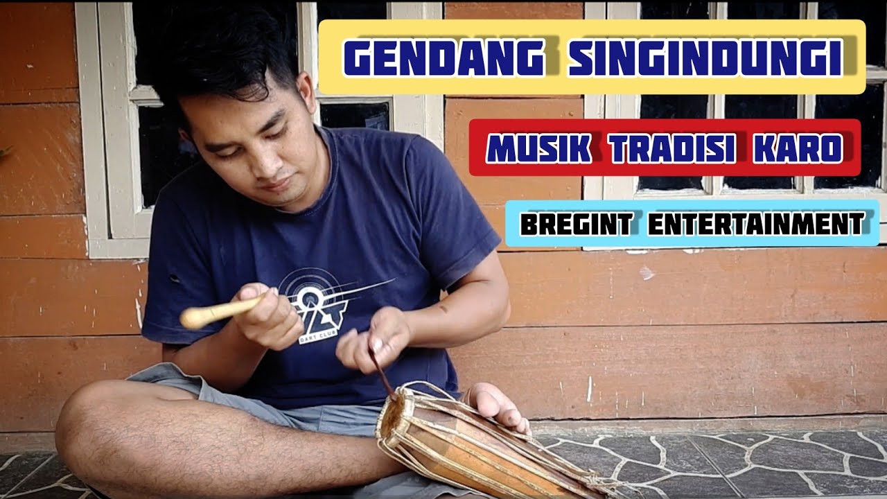 Musik Tradisi Karo - Gendang Singindungi - YouTube