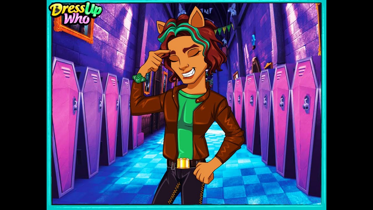 Monster High Draculaura Clawd Wolf Dress up Movie - YouTube