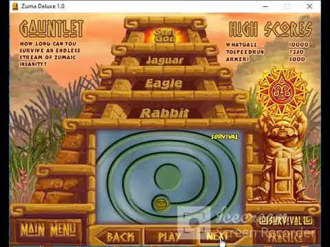 new zuma deluxe mod: zuma deluxe zuma online edition - YouTube