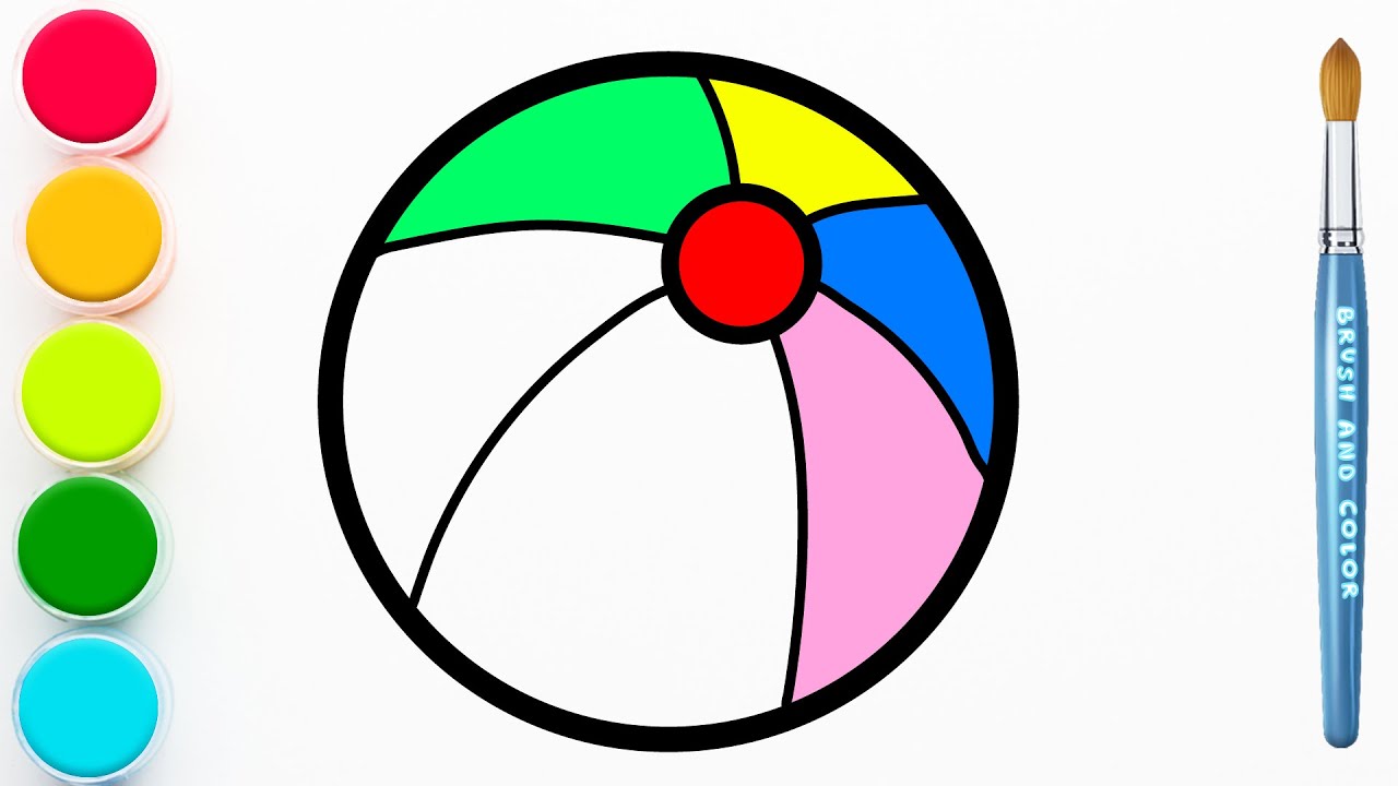 How to Draw a Ball | Step by Step - YouTube