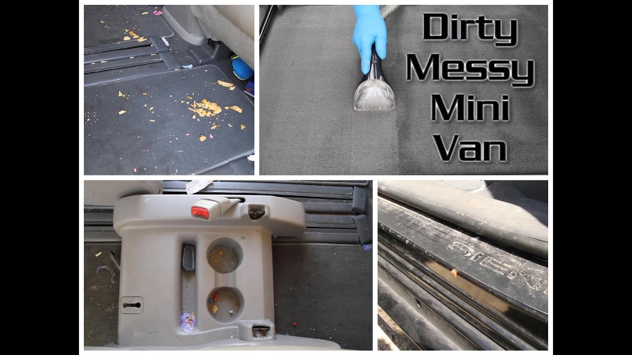 Deep Cleaning a Dirty Messy Toyota Sienna Mini Van | Satisfying INSANE ...