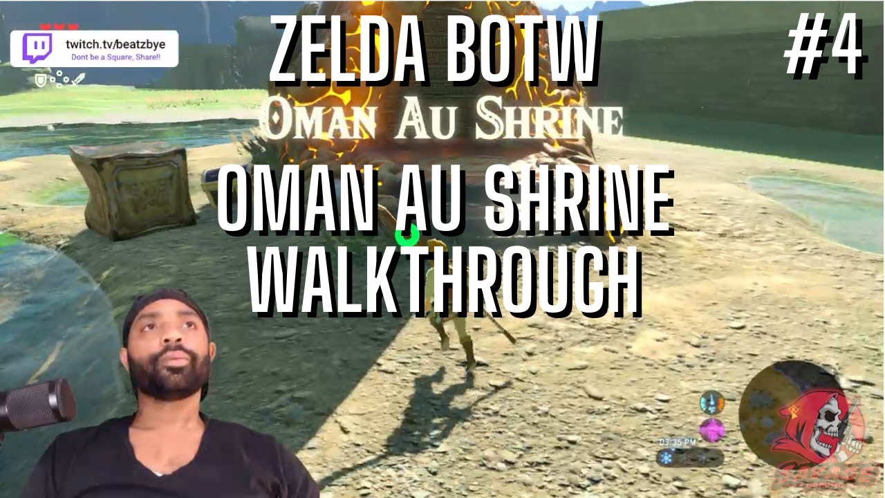 OMAN AU SHRINE WALKTHROUGH THE GREAT PLATEAU ZELDA BREATH OF THE WILD ...