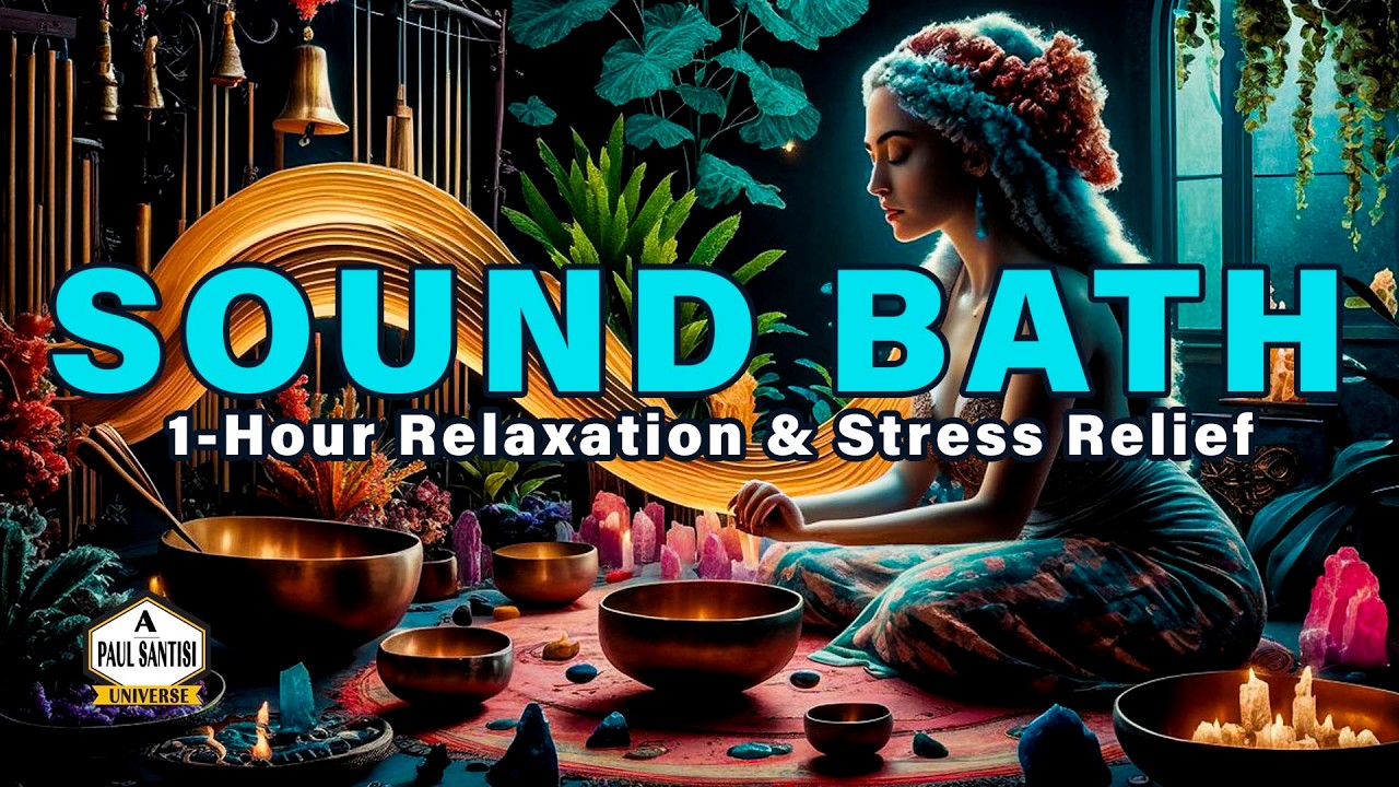 Deep Sleep Sound Bath | 1 Hour of Healing Frequencies for Anxiety ...